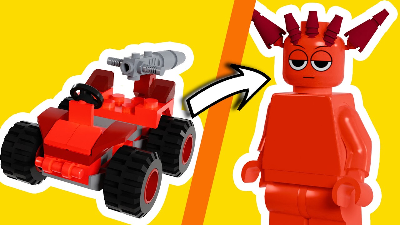 All 20 Sprunki LEGO Cars! Which One Is Your Favorite? - YouTube