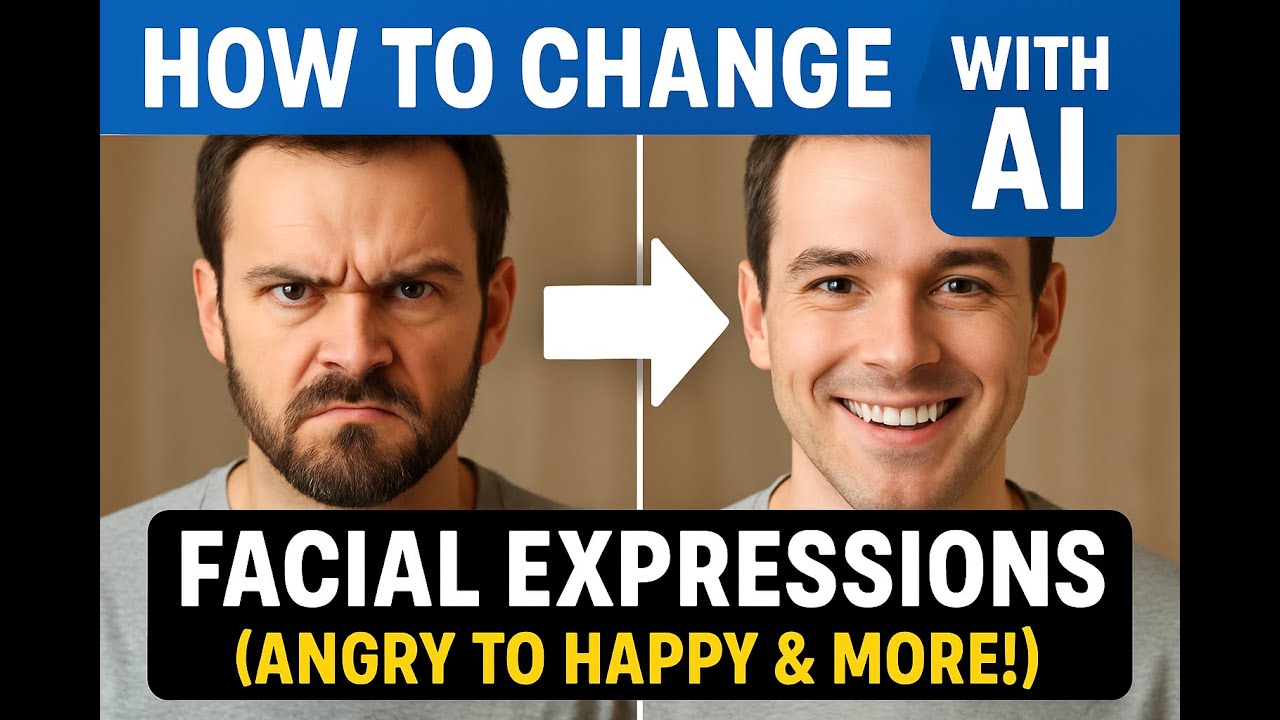 How to Change Facial Expressions with AI (Angry to Happy & More!) - YouTube