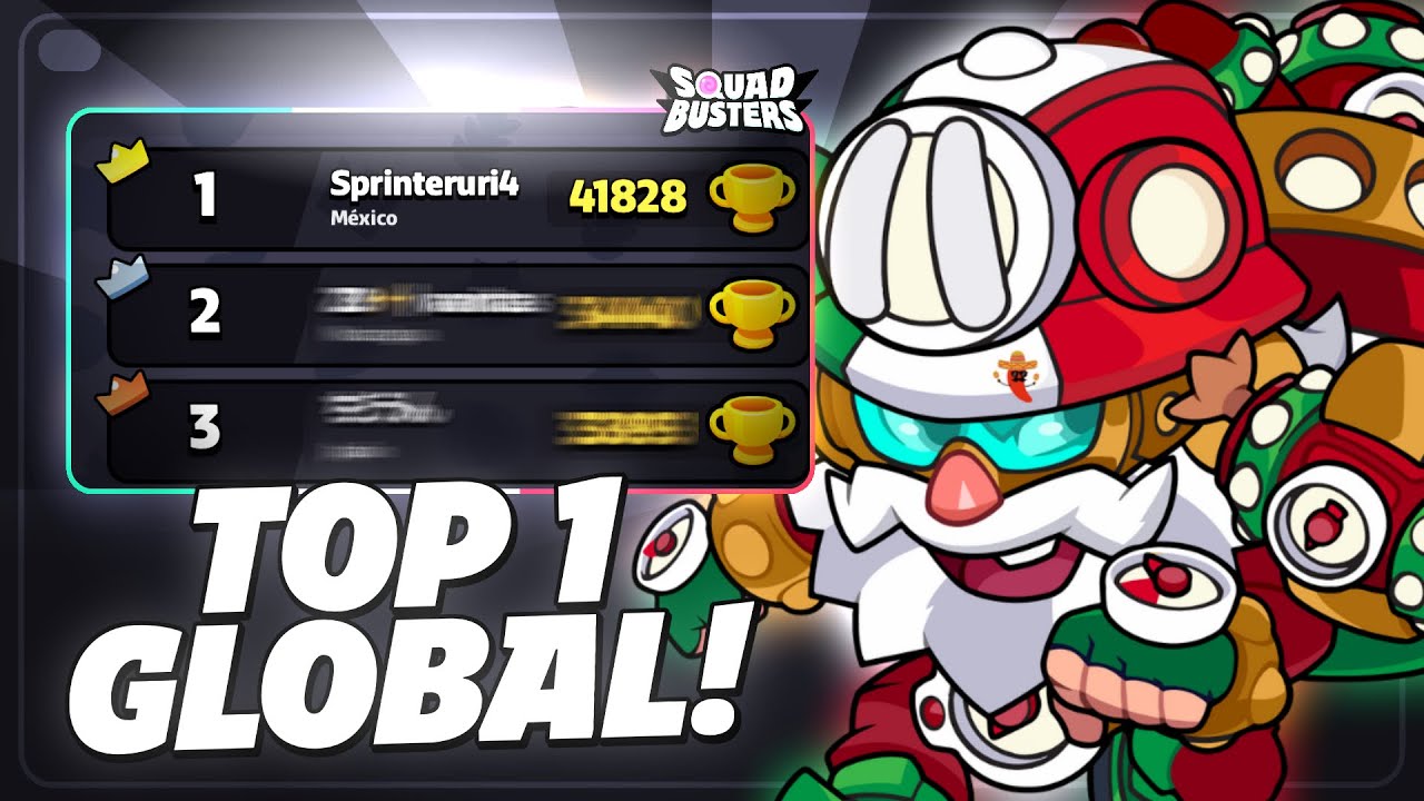 ANALISEI o Top 1 GLOBAL de Squad Busters - YouTube