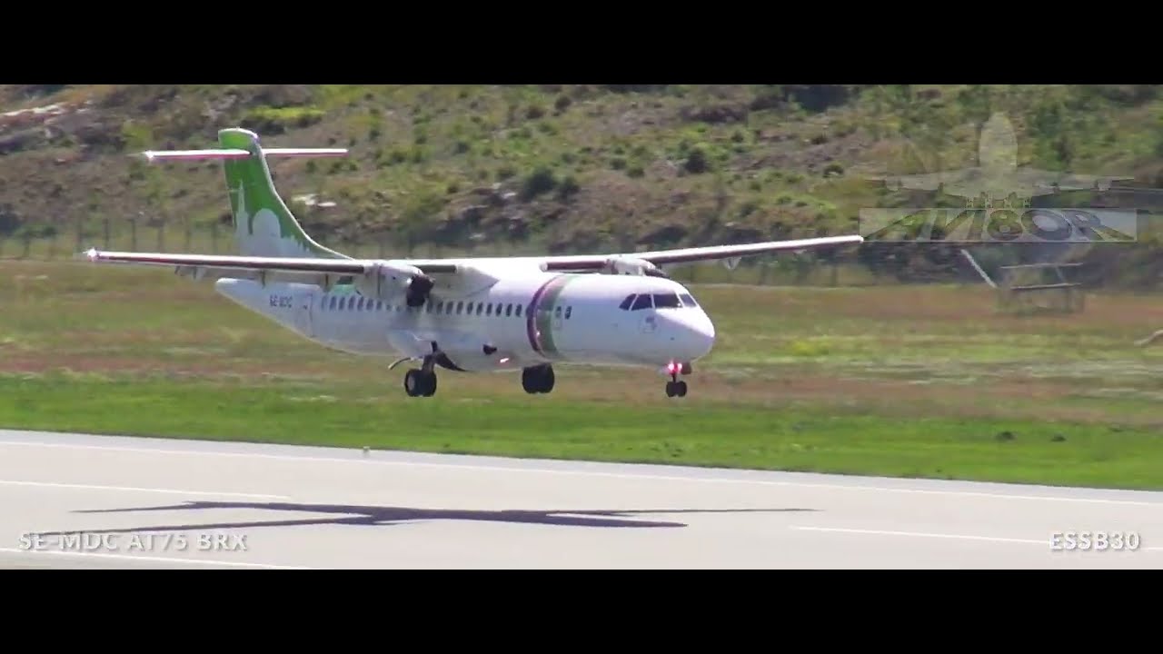 SE-MDC Sverigeflyg ATR 72-500 (72-212A) at ESSB/BMA (Stockholm-Bromma ...