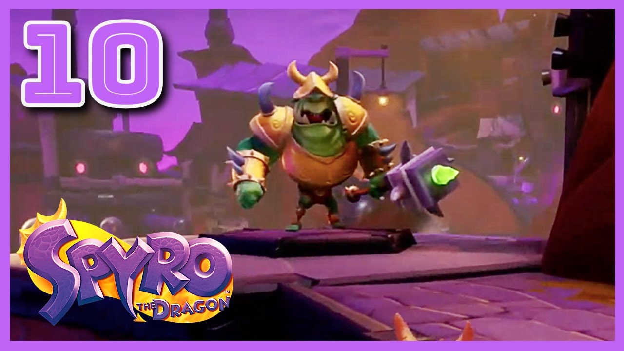 Defeating Gnasty Gnorc! - Spyro The Dragon Playthrough - Part 10 - YouTube