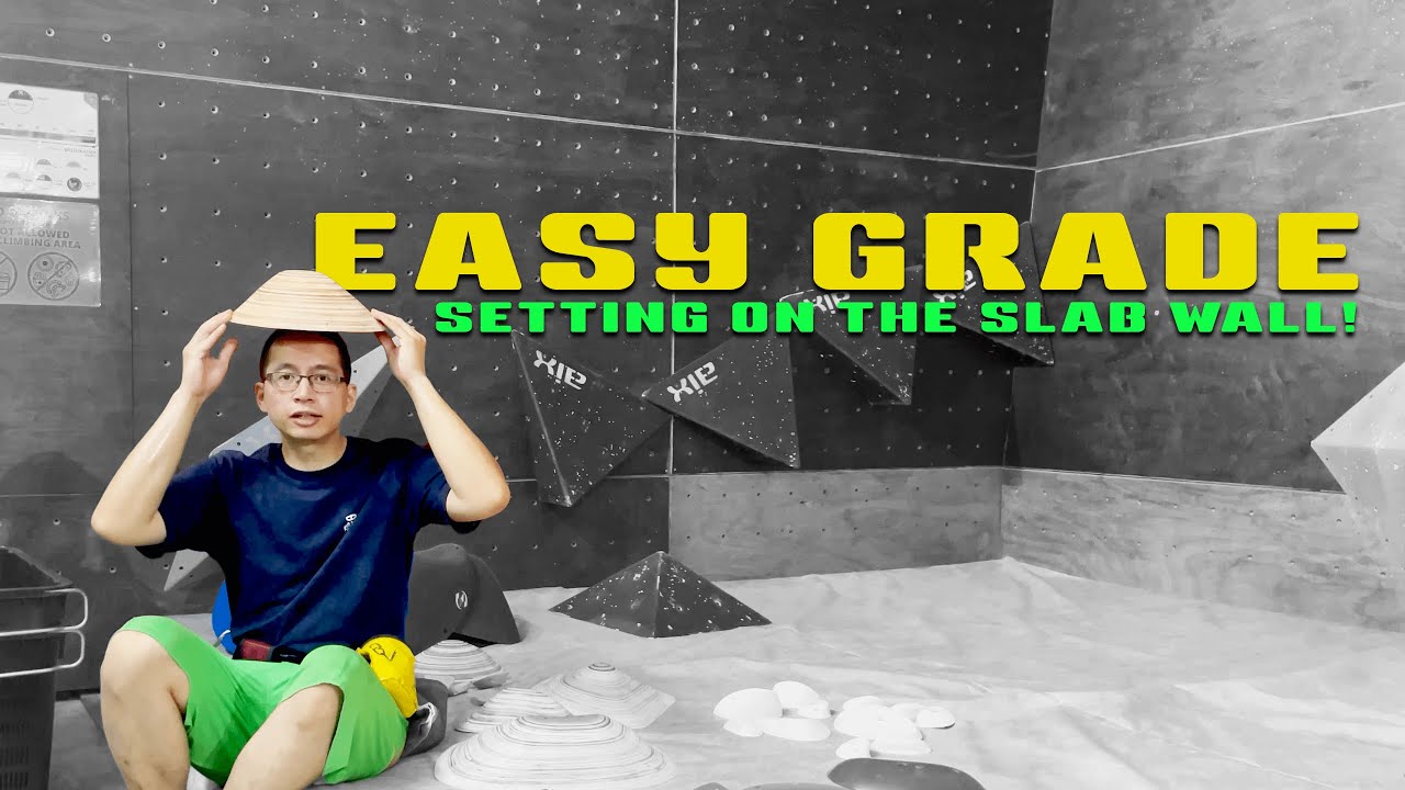 Easy Grade Setting on the Slab Wall! - YouTube