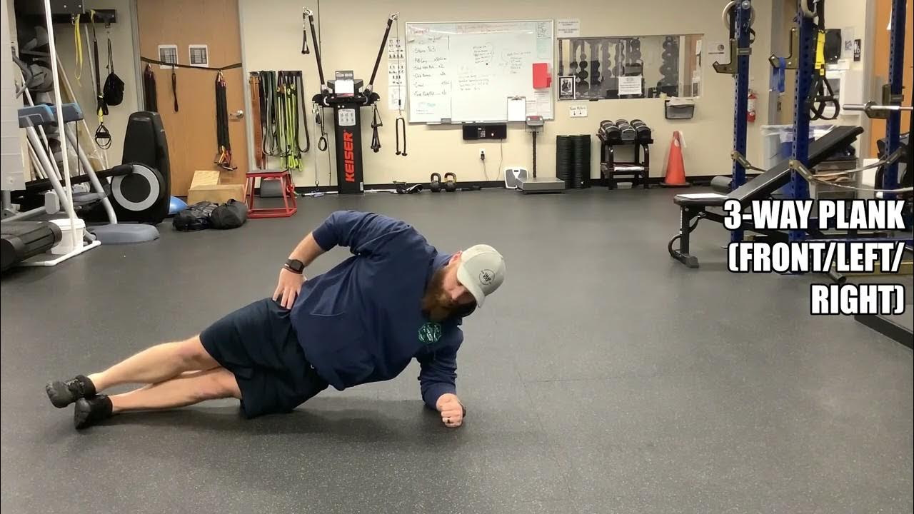 3 way Plank - YouTube