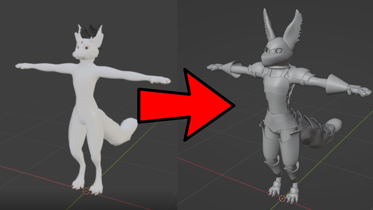 Blender Armor Timelapse - Pillar - YouTube