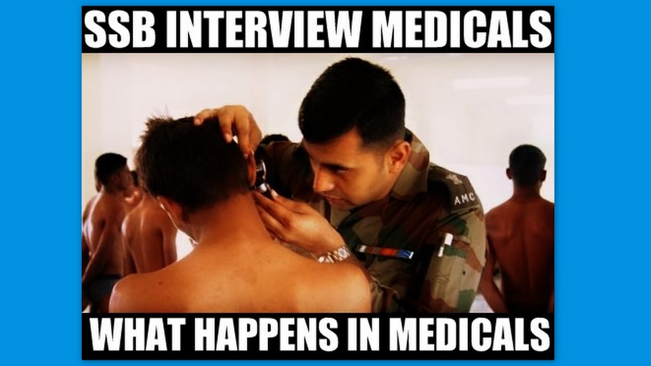 SSB Interview Medicals Procedure | SSB Memes Videos - YouTube