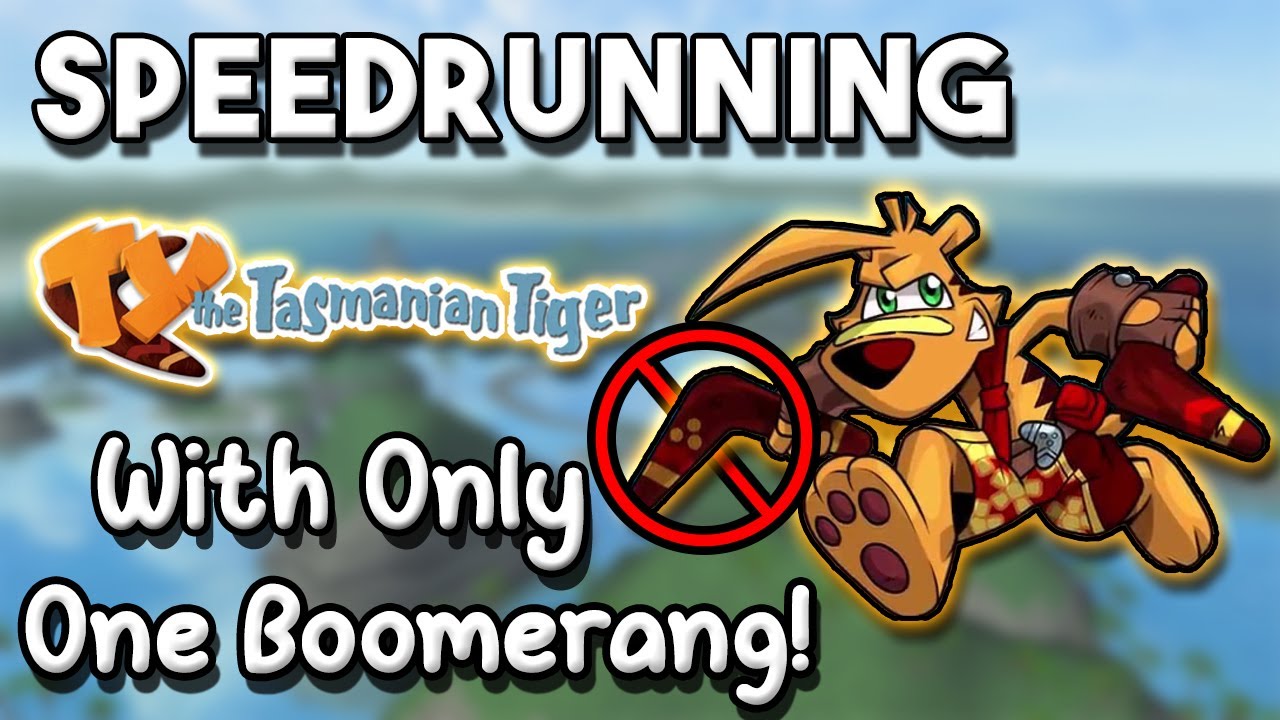 Speedrunning Ty With Only One Boomerang! - YouTube