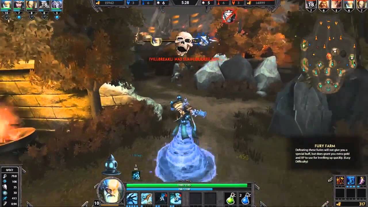 SMITE - God Reveal - He Bo, God of the Yellow River - YouTube