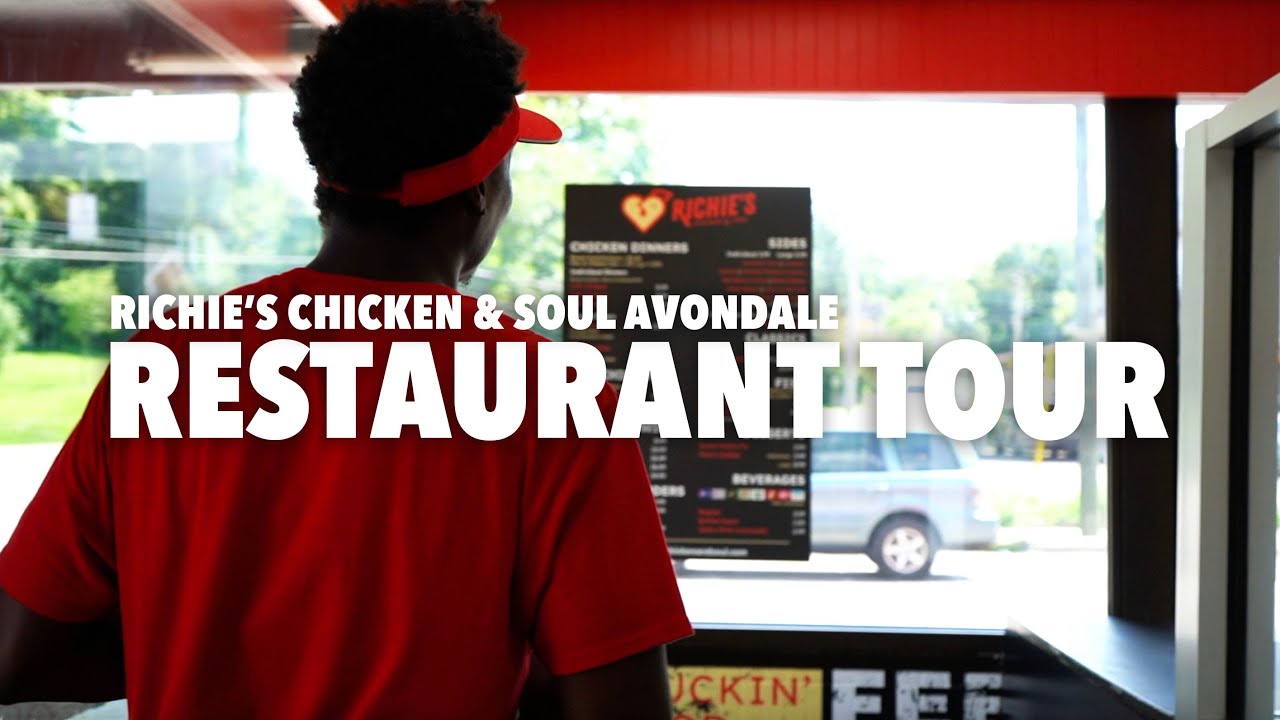 Richie's Chicken & Soul Restaurant Tour - YouTube