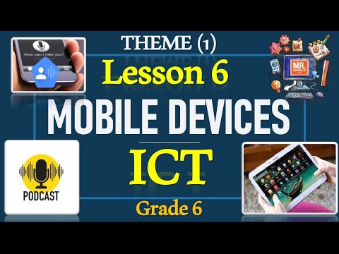 MOBILE DEVICES - Grade 6 - Theme 1 - Lesson 6 - ICT - YouTube