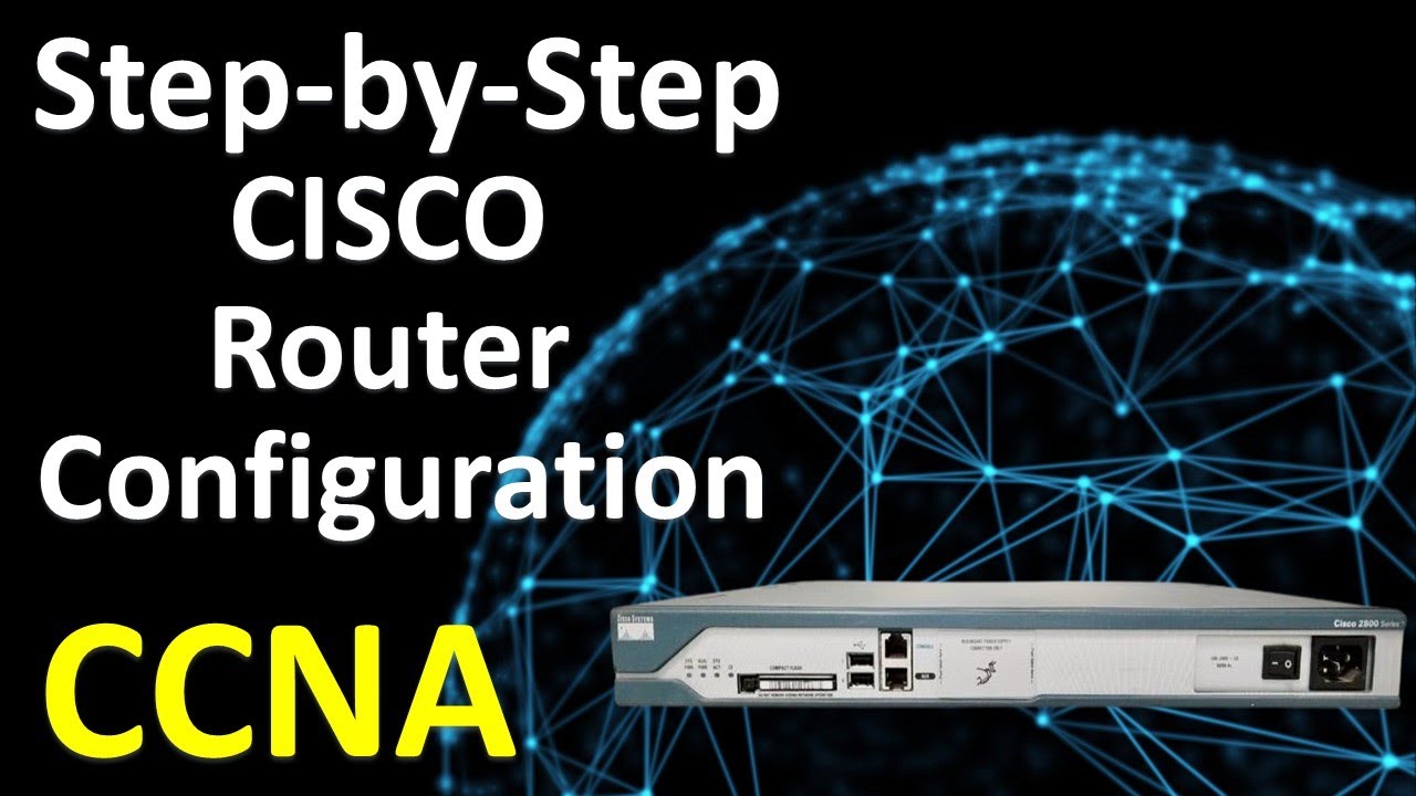 How To Configure Internet Access On Cisco Router Cisco Router Configuration Step By Step Youtube