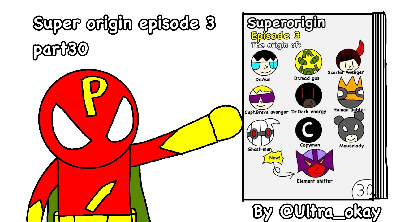 Comic|Super origin episode3 part30 - YouTube