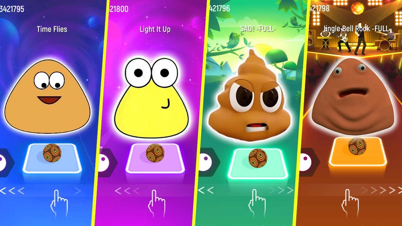 Pou song 🆚 Poulina 🆚 Poop pou 🆚 Pous revenge| Who ls best? - YouTube