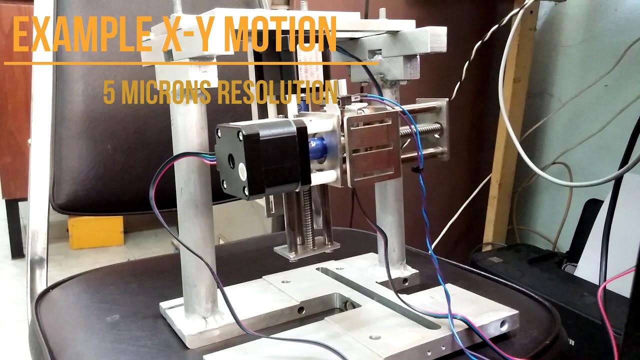X/Y Motor Control - YouTube