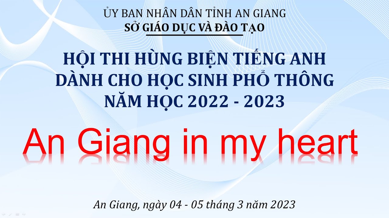 HBTA - Lâm Thúy An - THCS THPT Long Bình - An Phú - An Giang - YouTube