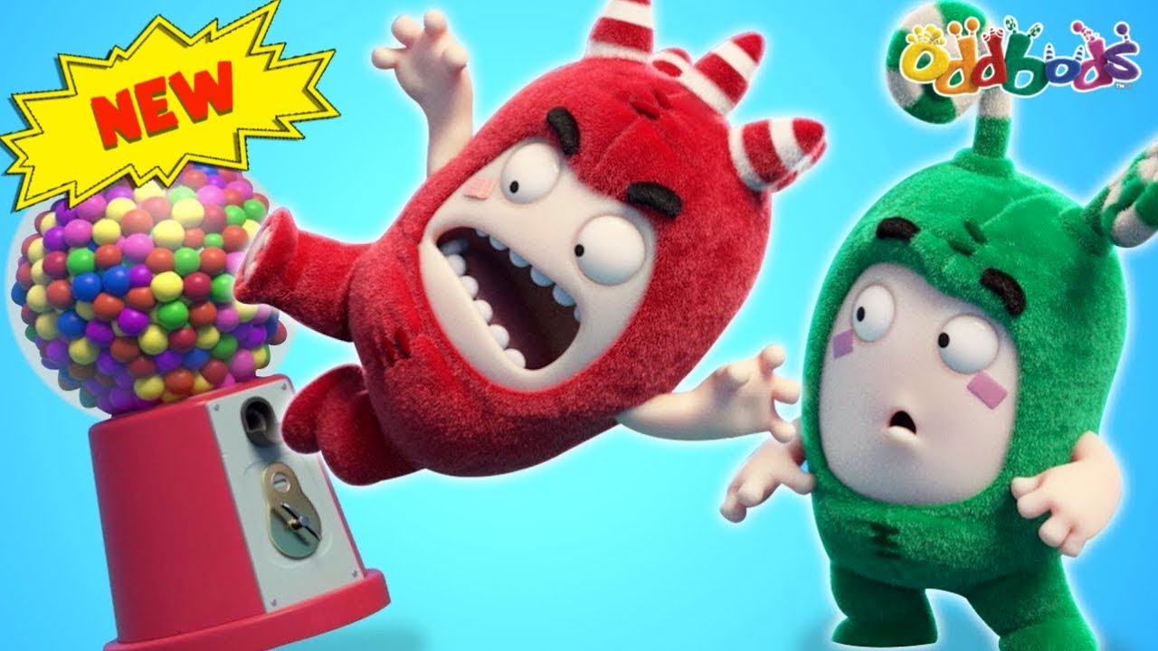 Oddbods | NEW | Candy Crush | Funny Cartoons For Kids - YouTube