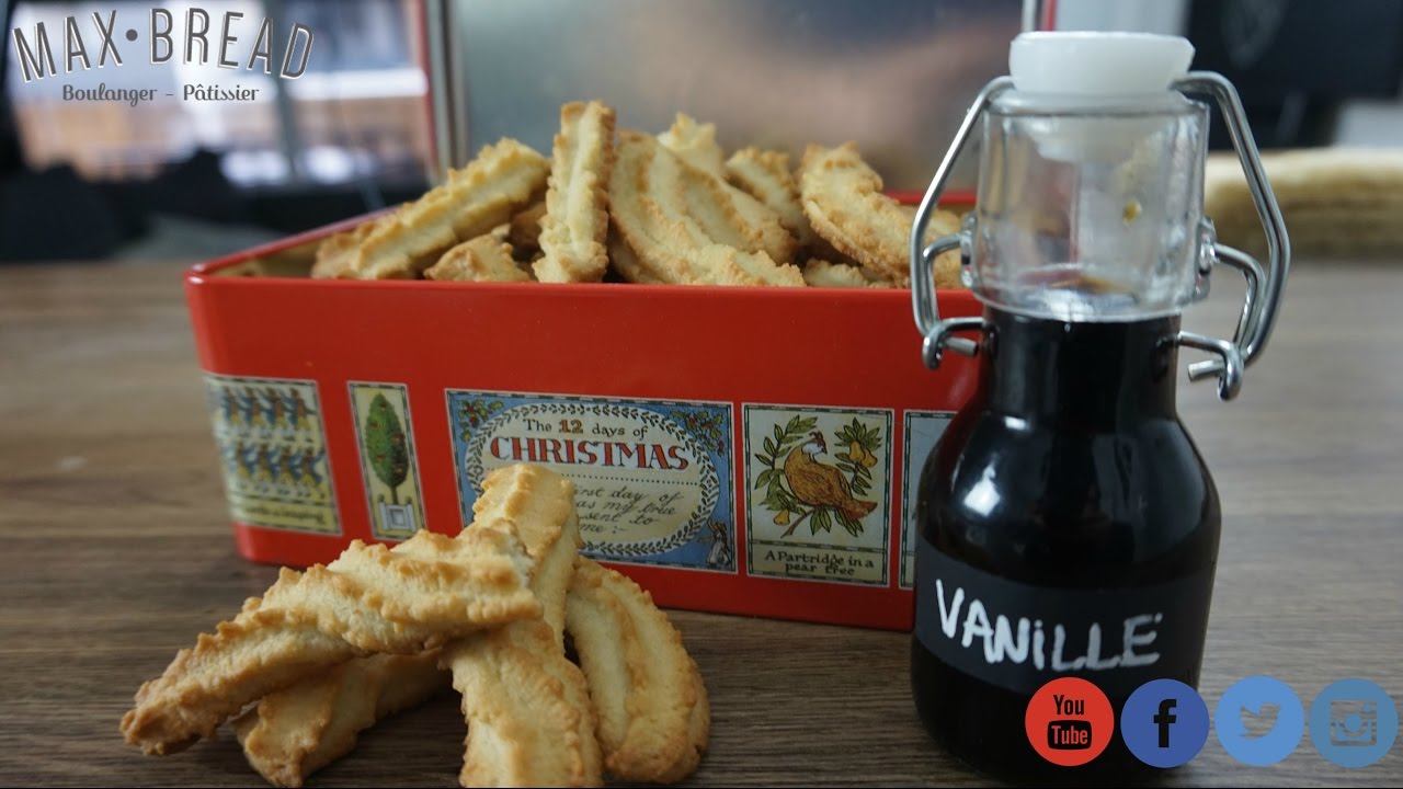 Recette - spritz bredele à la vanille🎄 - YouTube