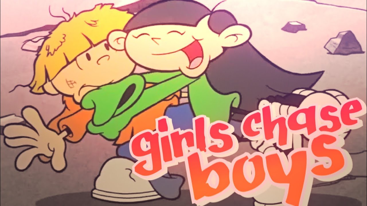 kuki x wally | girls chase boys - YouTube