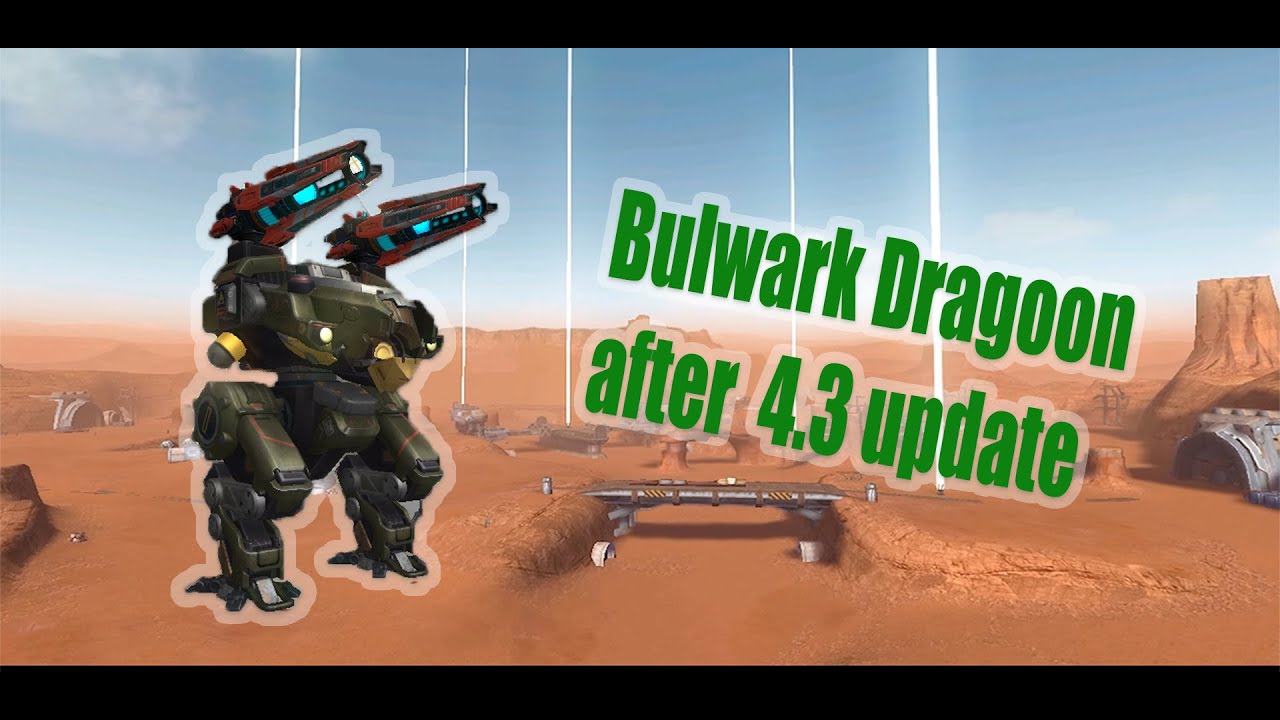 MK1 Max Bulwark Dragoons with boosters after update 4.3 - YouTube