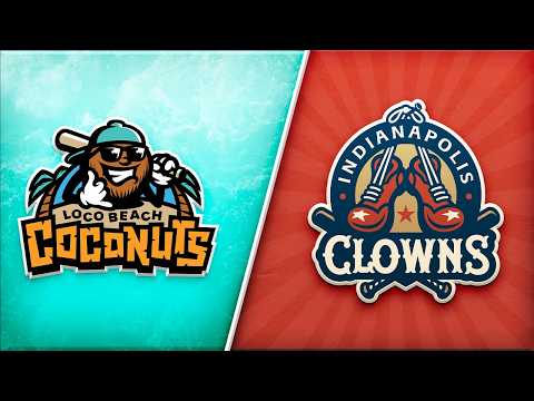 Loco Beach Coconuts vs Indianapolis Clowns in Lexington, Kentucky! (Game 1)