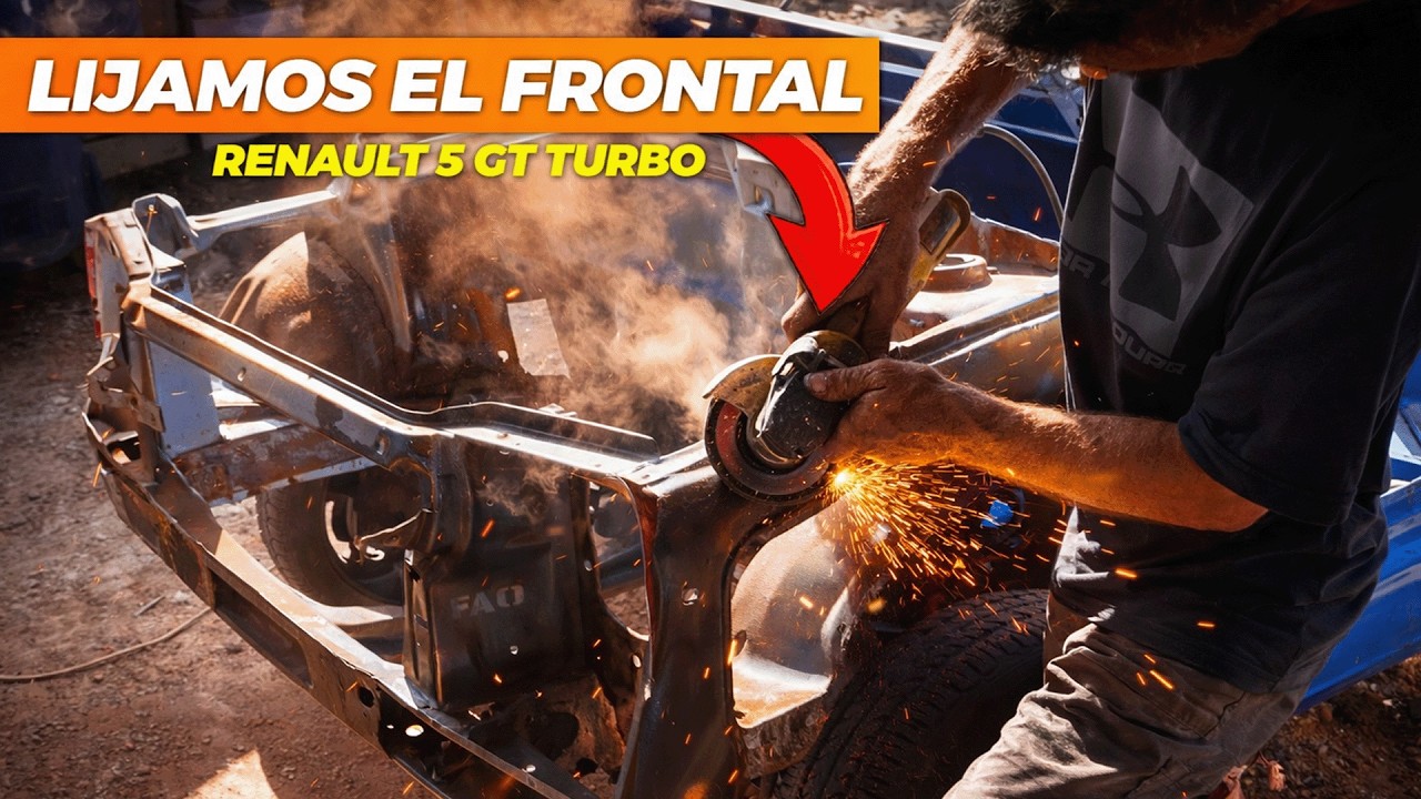 RENAULT 5 GT TURBO #6: LIJAMOS EL FRONTAL | Jaime - YouTube