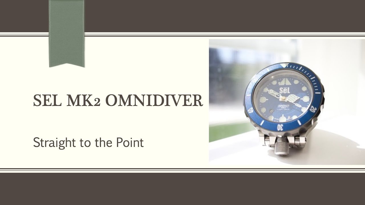 Straight to the Point - SeL Instrument MK2 Omnidiver - YouTube