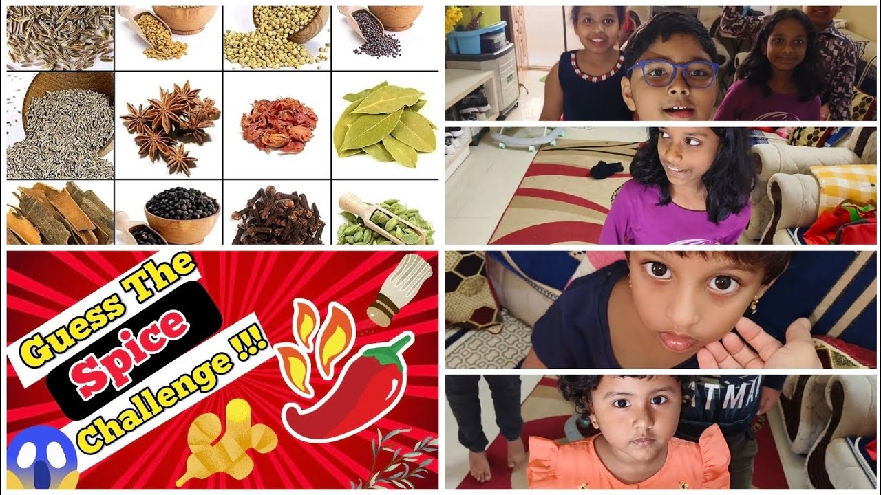 guess the spice challenge 🤓🫢by mickey and his friends 😀! # ...