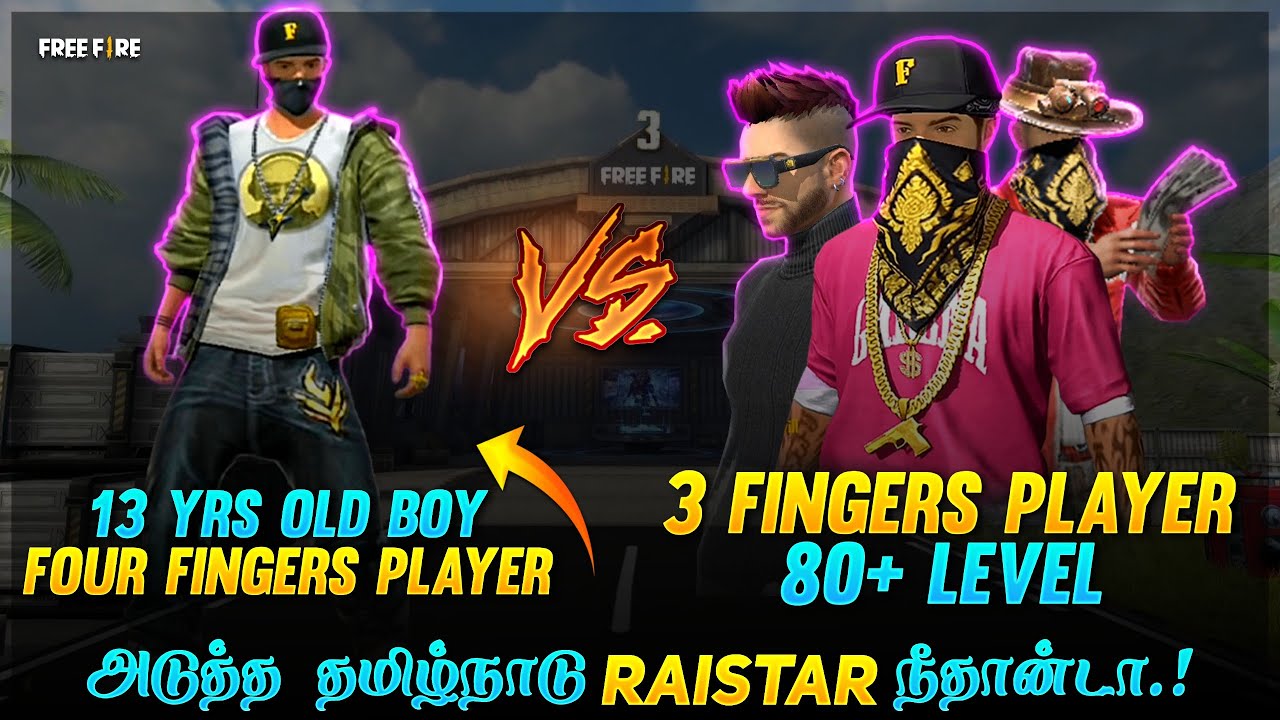 One 4 Finger Player ||vs|| Three 3 Finger Player Yaaru Saami Ivan 😮 ...