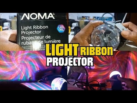 Light Ribbon Projector NOMA - YouTube