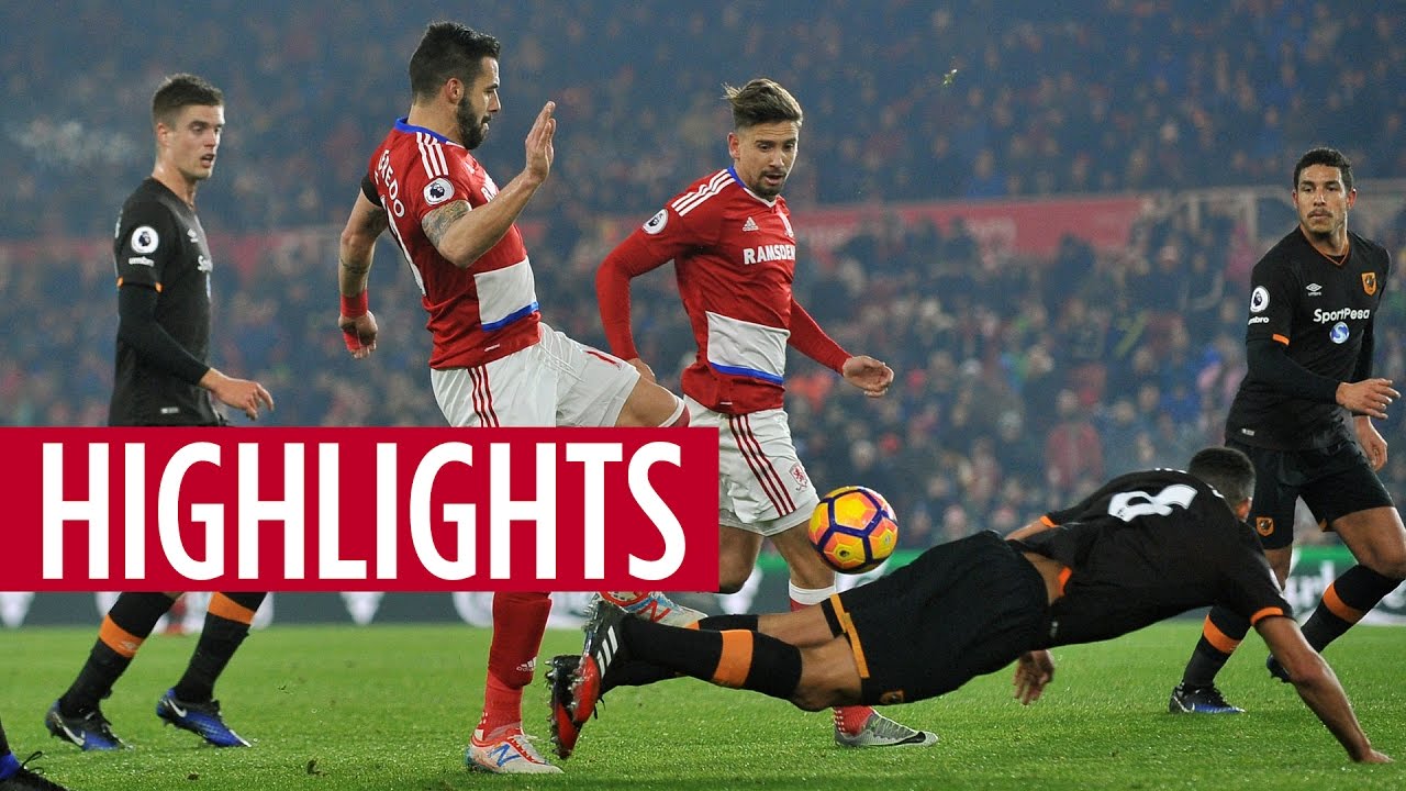 MATCH HIGHLIGHTS | Boro v Hull City, December 2016 - YouTube
