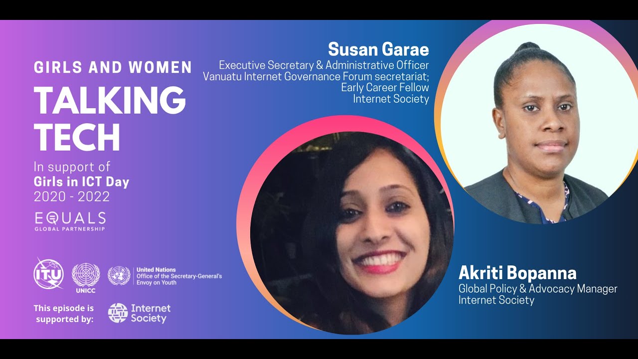 Girls and Women Talking Tech Interview 148: Akriti Bopanna and Susan Garae - YouTube