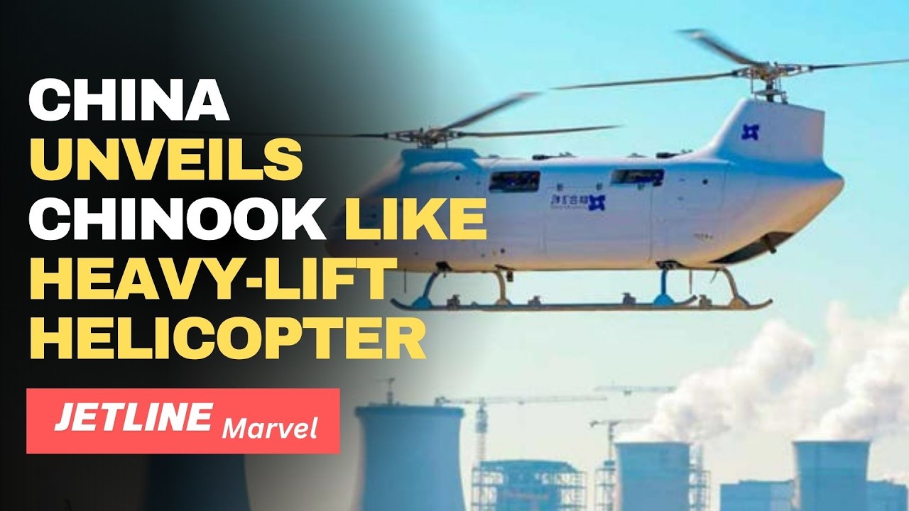 China Develops Twin-Rotor Helicopter Similar to the CH-47 Chinook - YouTube