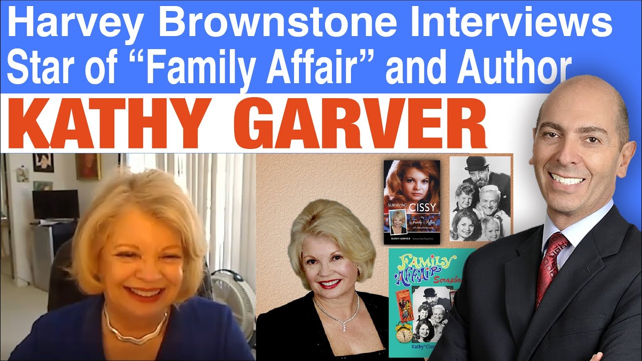 Harvey Brownstone Interviews Kathy Garver, Star of “Family Affair ...