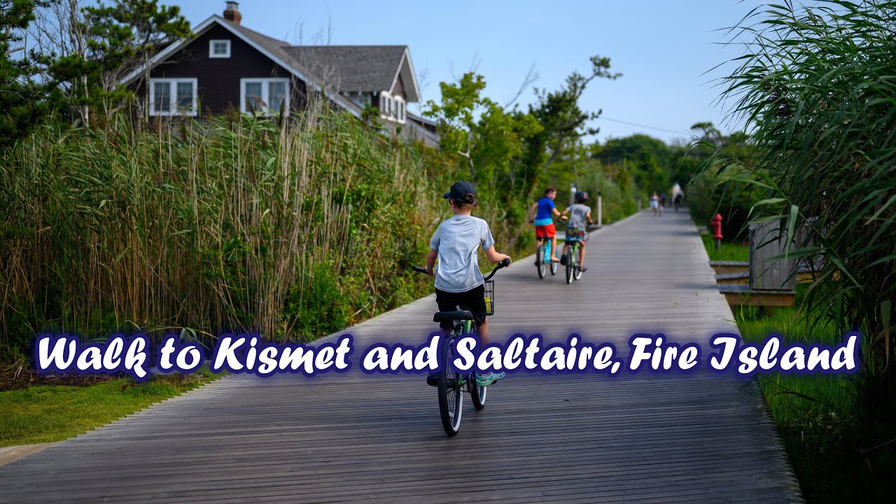 Walk from Robert Moses to Kismet and Saltaire, Fire Island, Long Island ...