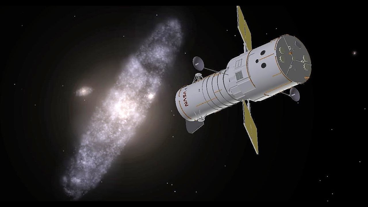 hubble admires the great andromeda galaxy - YouTube