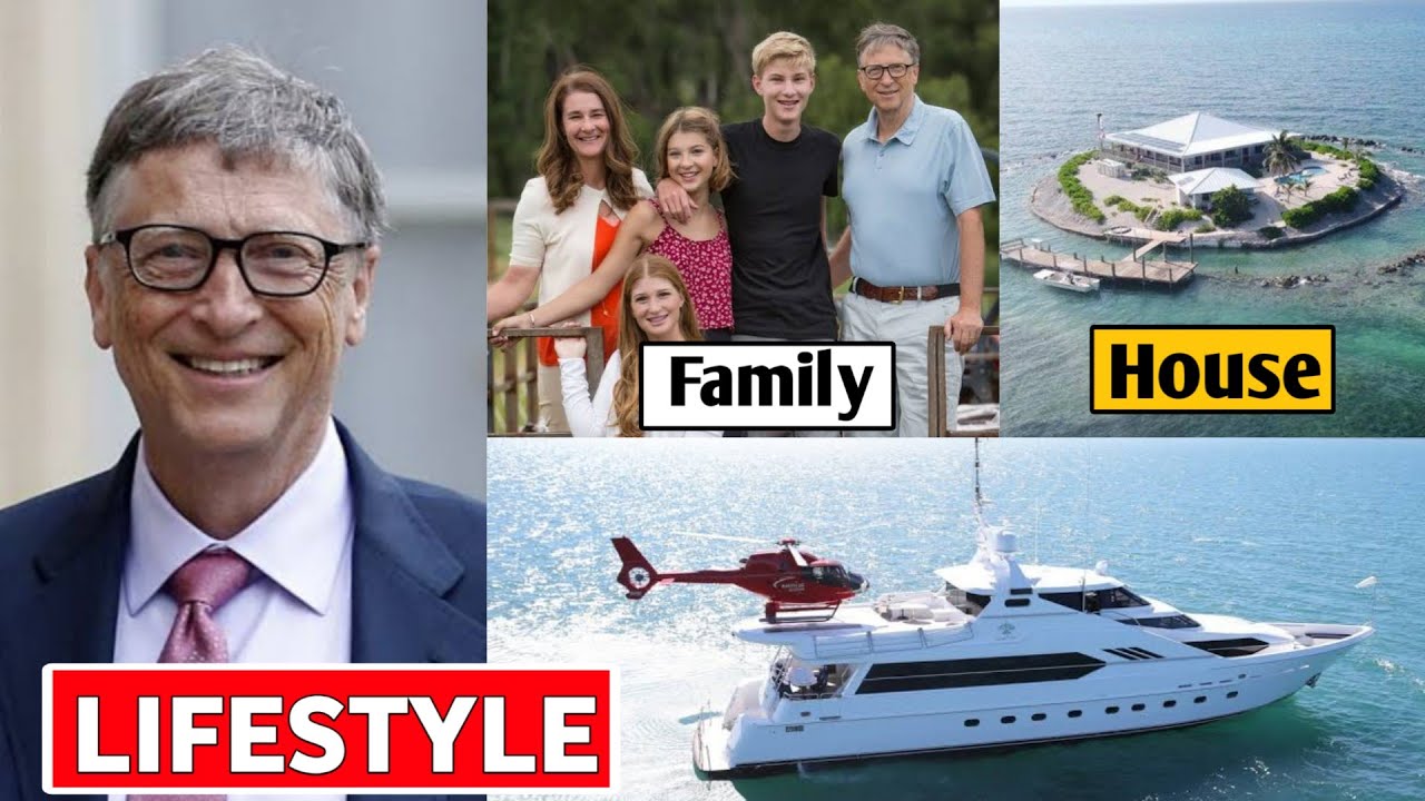 Bill Gates Lifestyle 2021, Income, House, Cars, Private Jet, Yacht ...