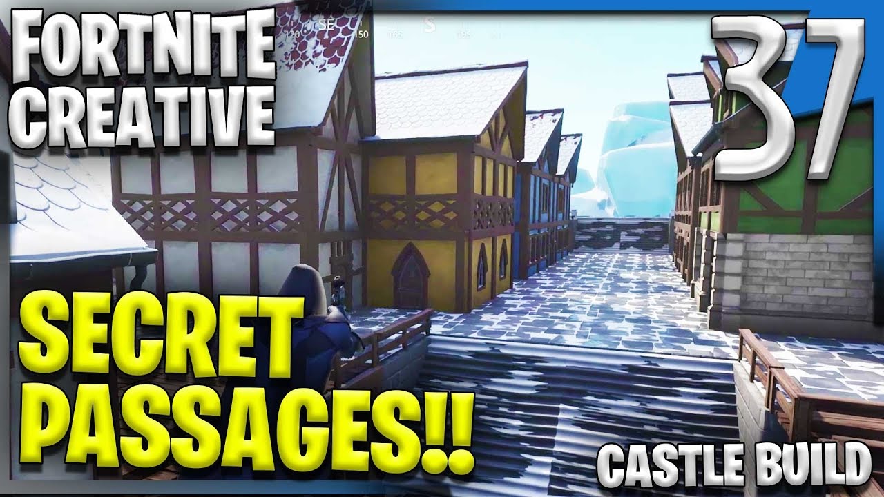 SECRET PASSAGES & MORE BUILDINGS! | Fortnite Creative Building E37 ...