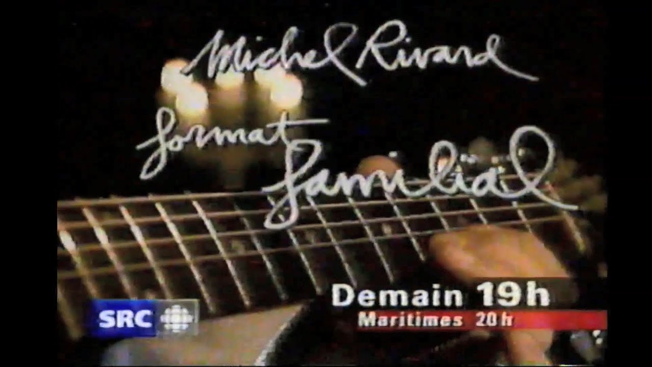 Michel Rivard format familial, publicité 1994 - YouTube