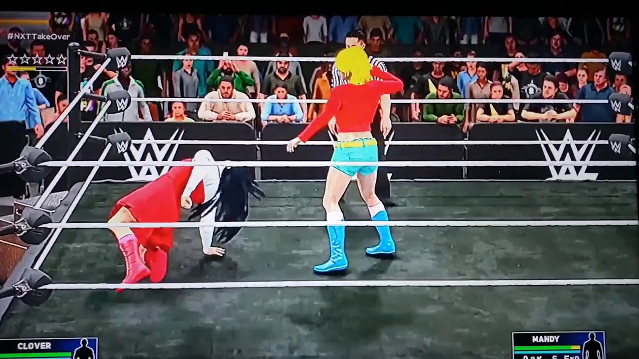 WWE 2K18: EXTREME RULES- Clover vs. Mandy: Totally Spies - YouTube