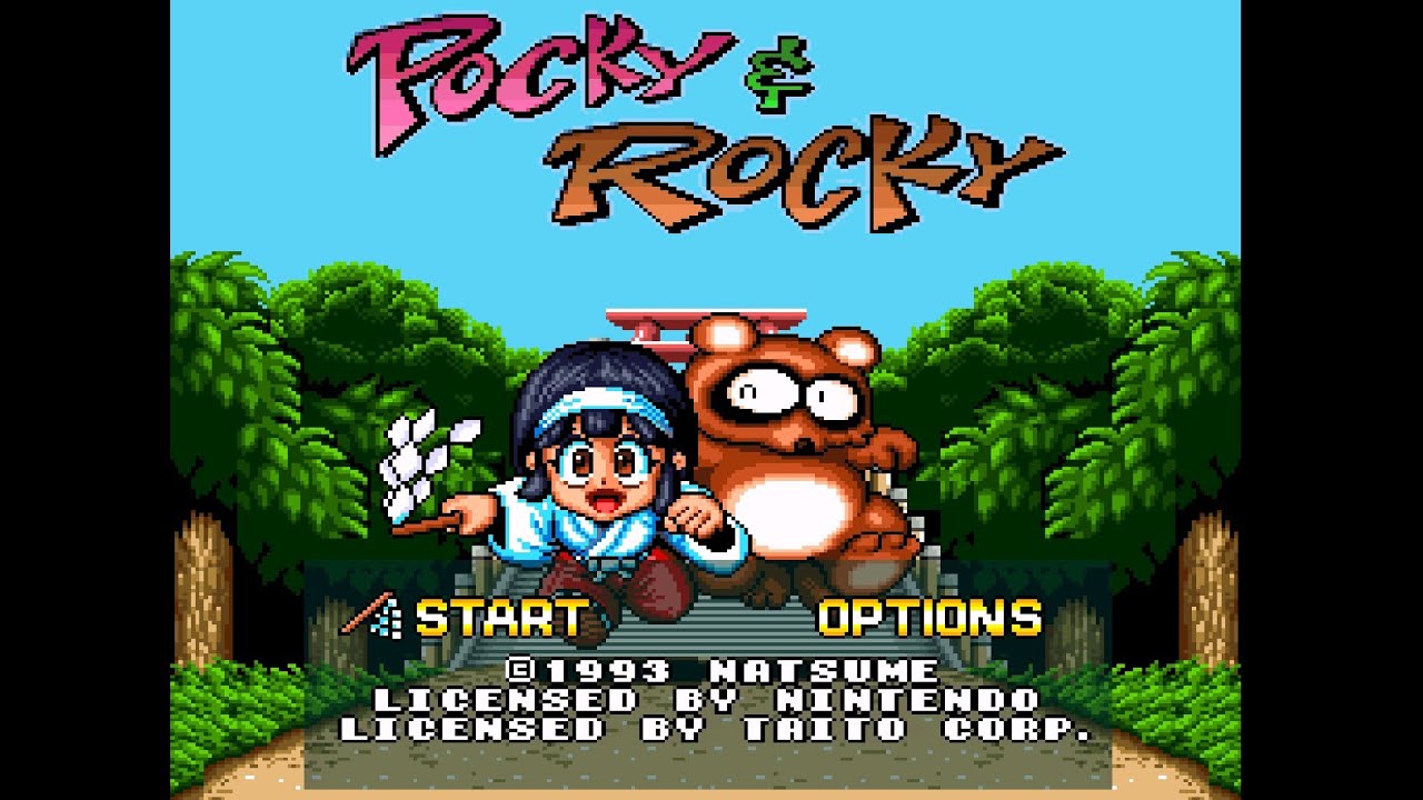 Pocky & Rocky SNES - Longplay HD - YouTube