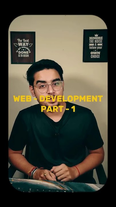 Website development part 1 - YouTube