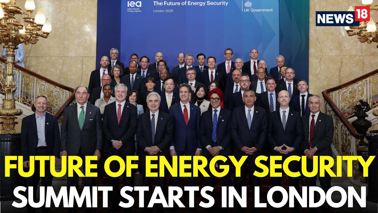 Future of Energy Security London Summit LIVE | Global Leaders Address ...