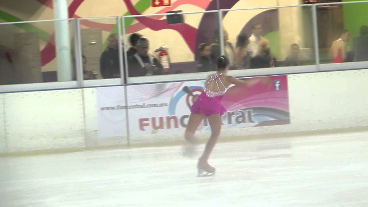 13 Michaela DU TOIT (RSA) - ISU JGP Mexico Cup 2013 Junior Ladies Free ...