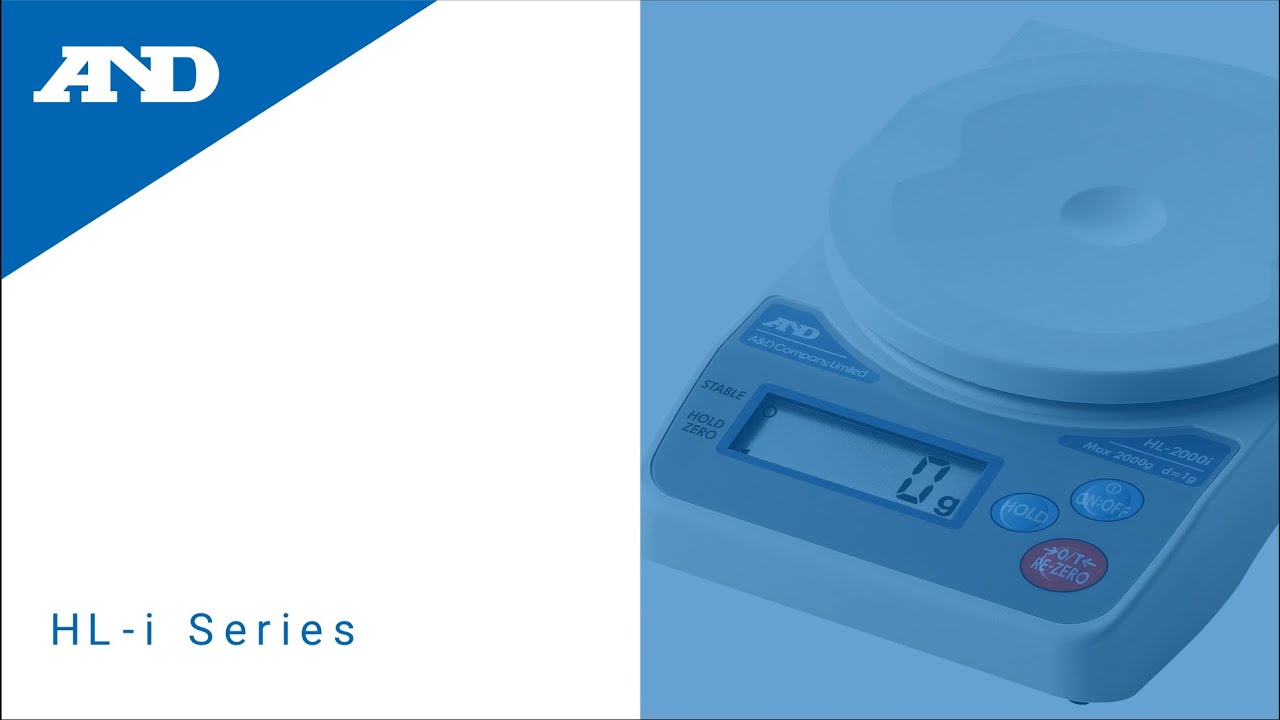 HL-i Series of Compact Scales - YouTube