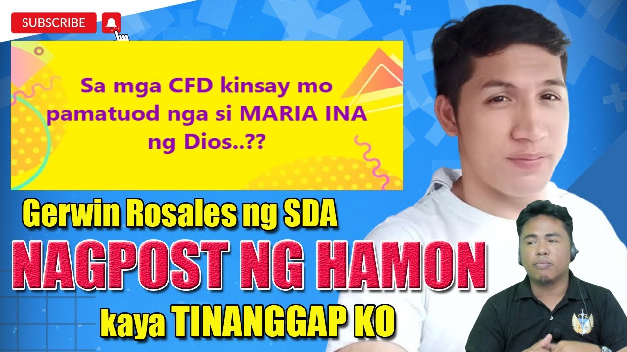 Challenge ni Gerwin Rosales patungkol sa Mary, Mother of God pinatulan ni John Doe Alabado - YouTube