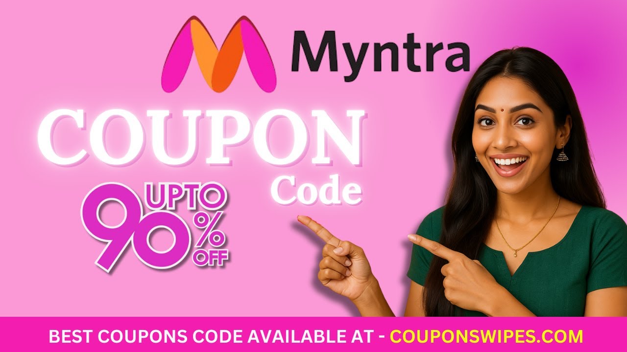 Myntra Coupon Code Today 2025 & Promo Offers💥 Myntra Coupon Codes and ...