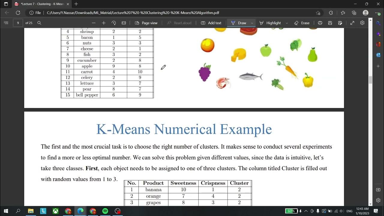 Machine Learning _ Lec7 (K-Mean Clustering Algorithm) - YouTube