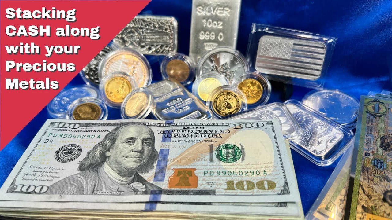 Stacking CA$H along with Precious Metals - YouTube