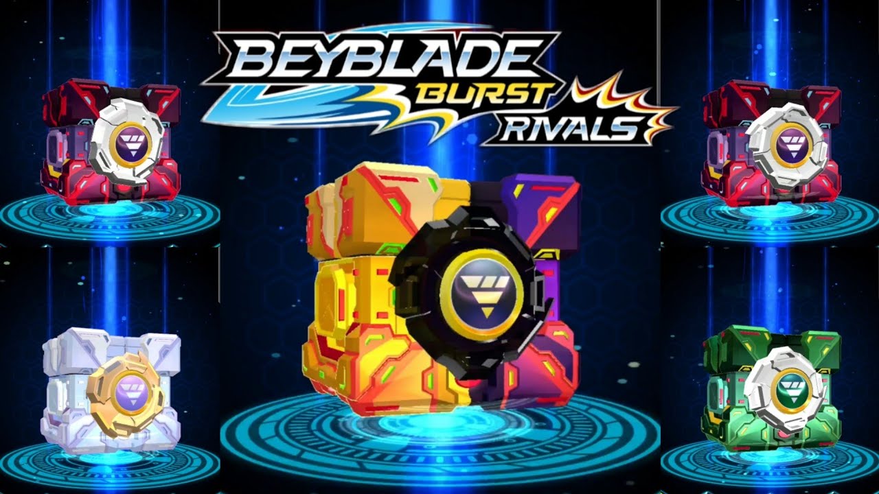 || OPENING MULTIPLAYER CHALLENGE REWARD BOXES || BEYBLADE BURST RIVALS ...