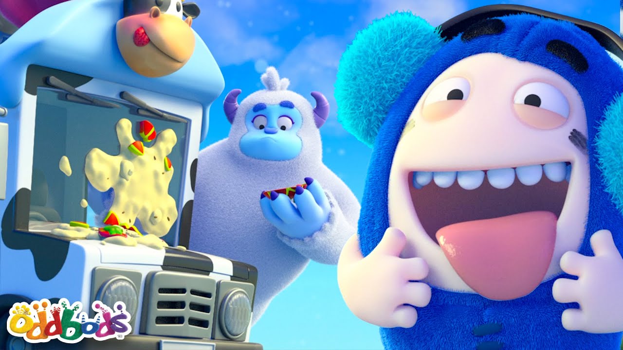 Pogo's Epic Arctic Ice Cream Adventure! | Oddbods TV Full Episodes ...