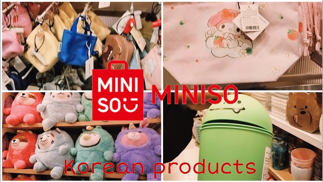 Miniso store in Hyderabad|Cute Korean products in Hyderabad - YouTube